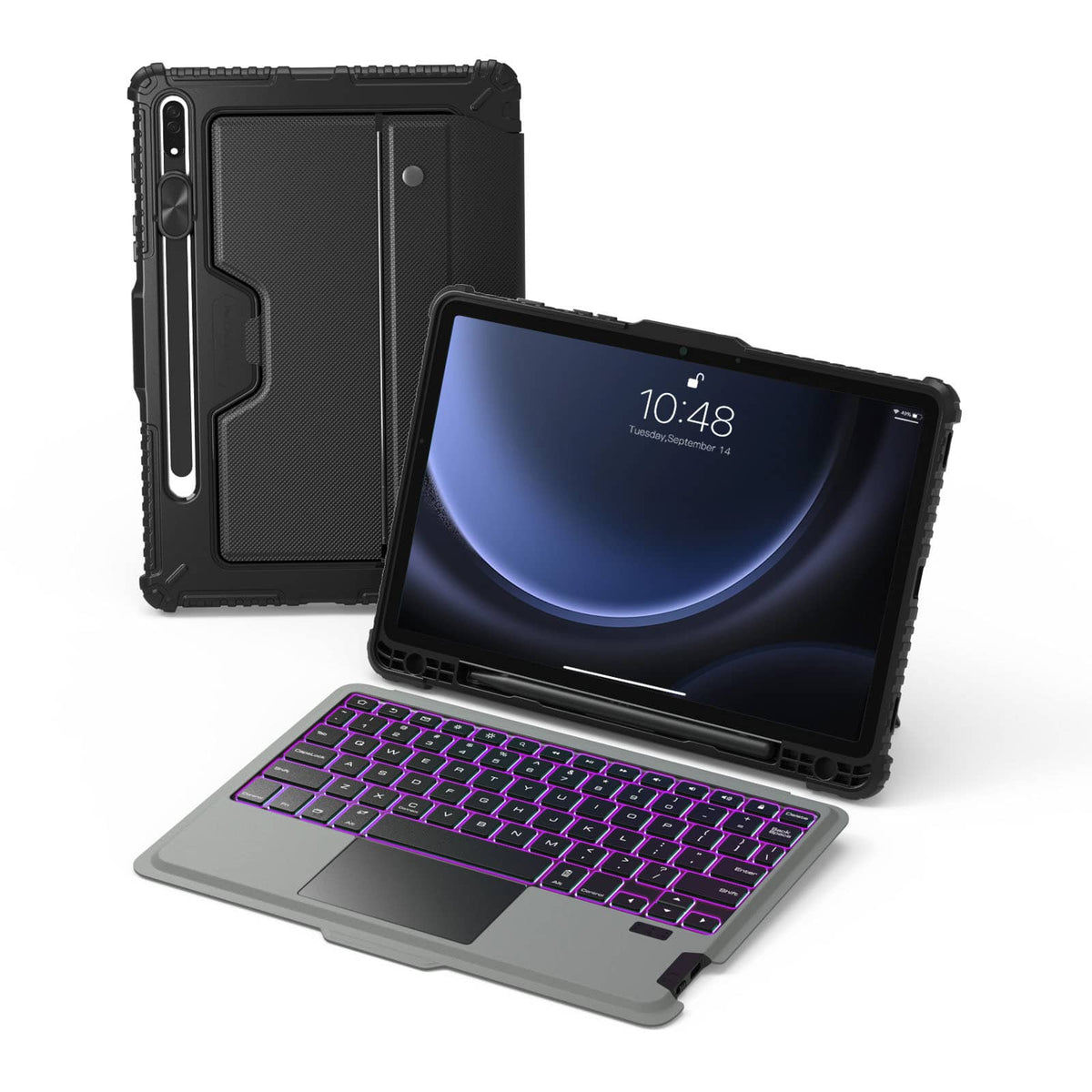 Nillkin Bumper Combo Computer Keyboard Case with Backlit for Samsung ...