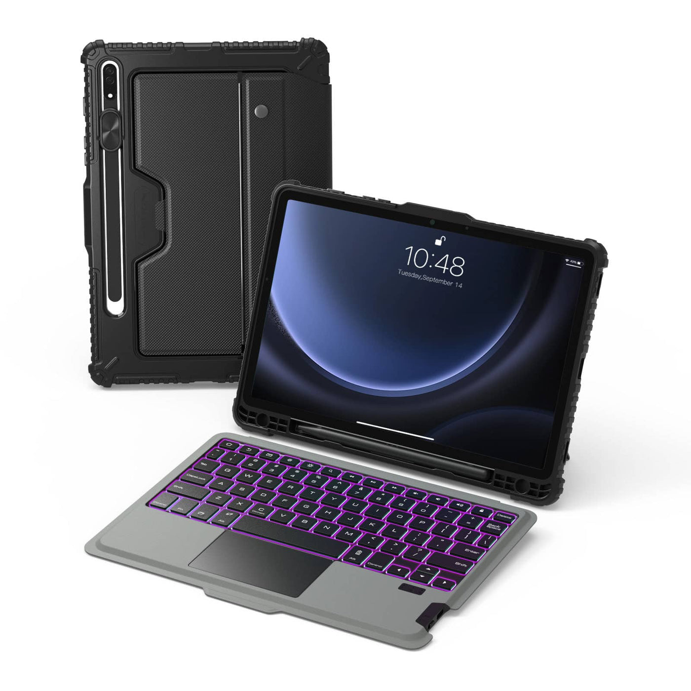 Nillkin Bumper Combo Computer Keyboard Case with Backlit for Samsung ...