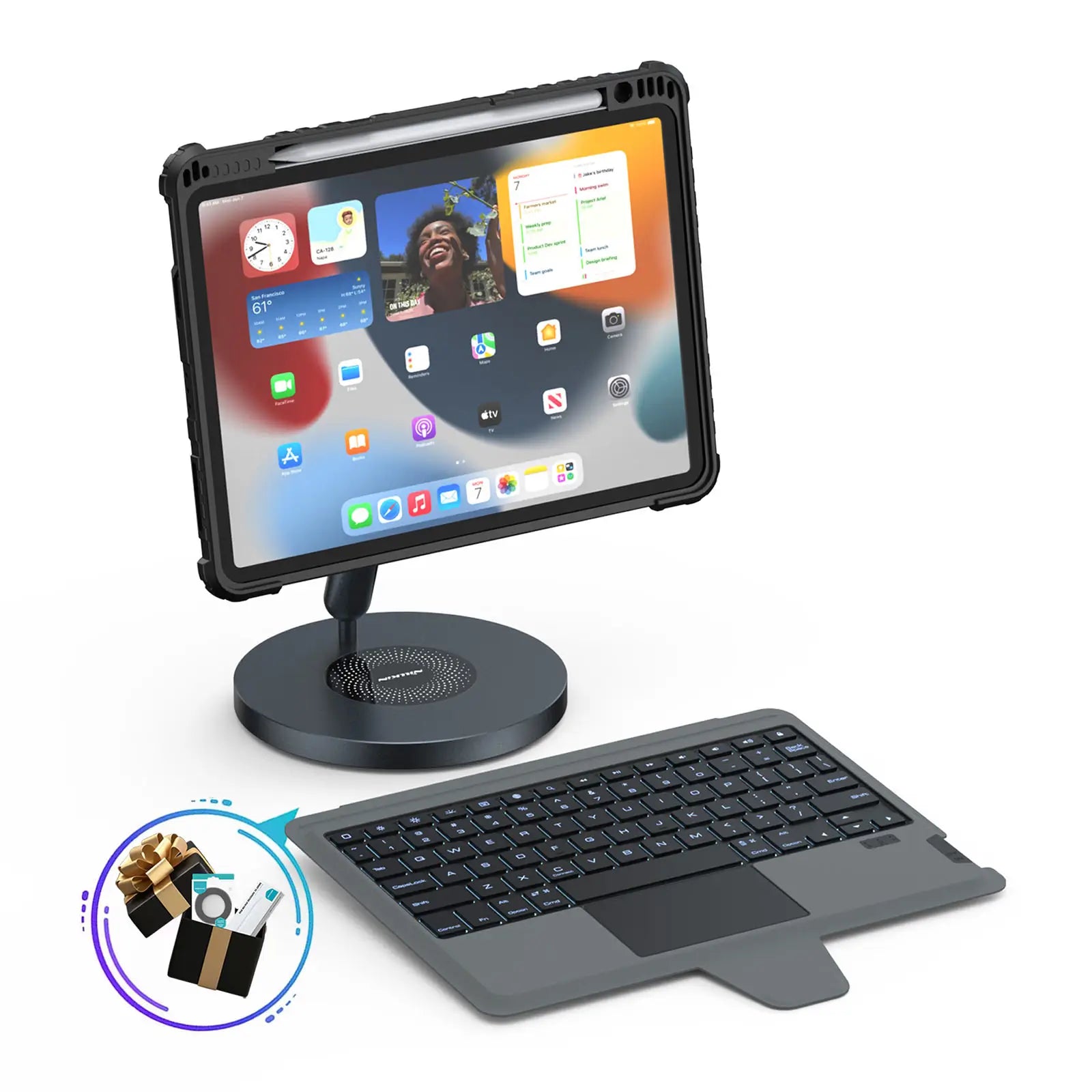 Nillkin Magnetic Bumper Link Backlit Computer Keyboard Case with ...